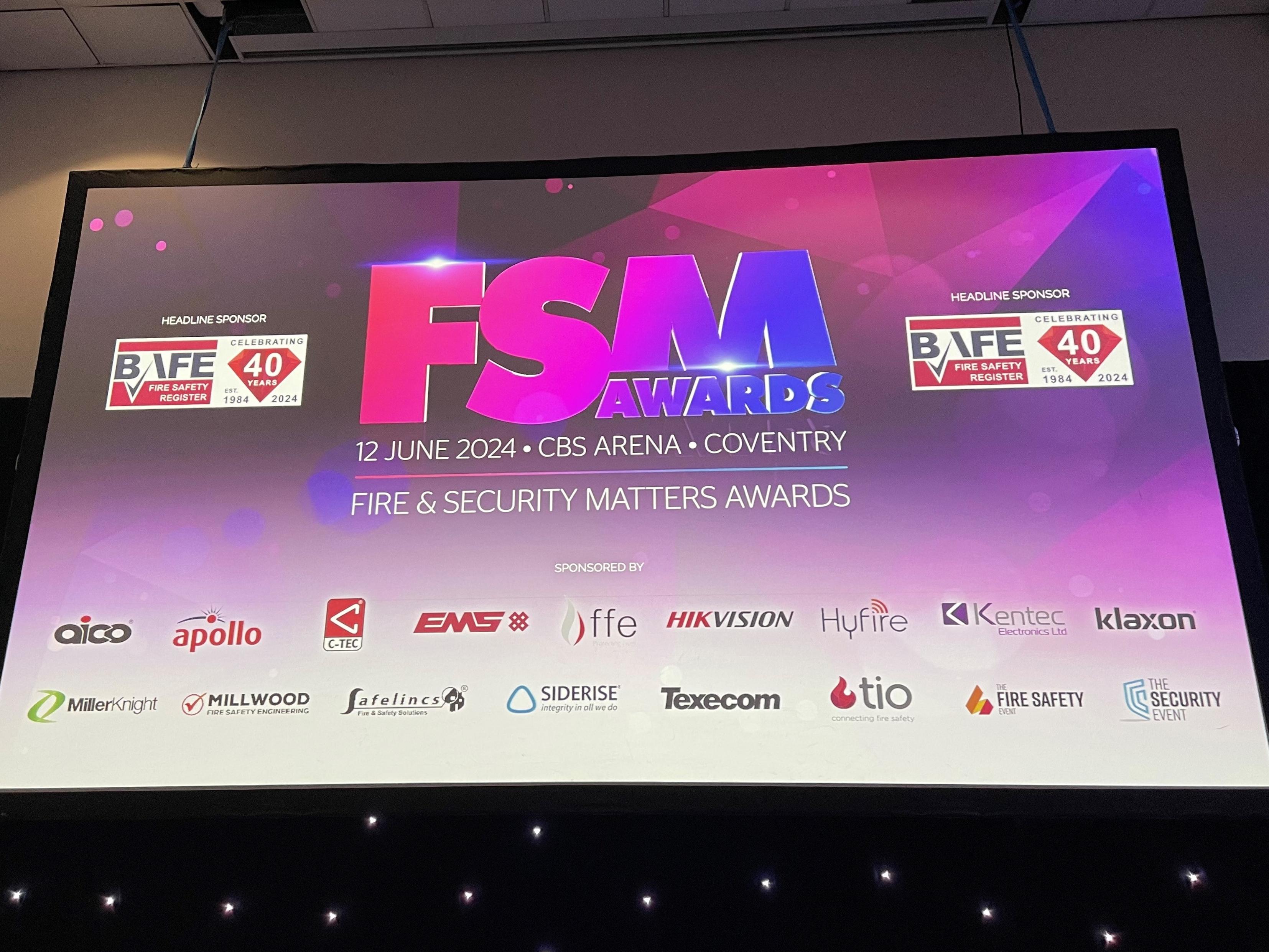 Fire & Security Matters Awards 2024: Winners announced! | Security Matters
